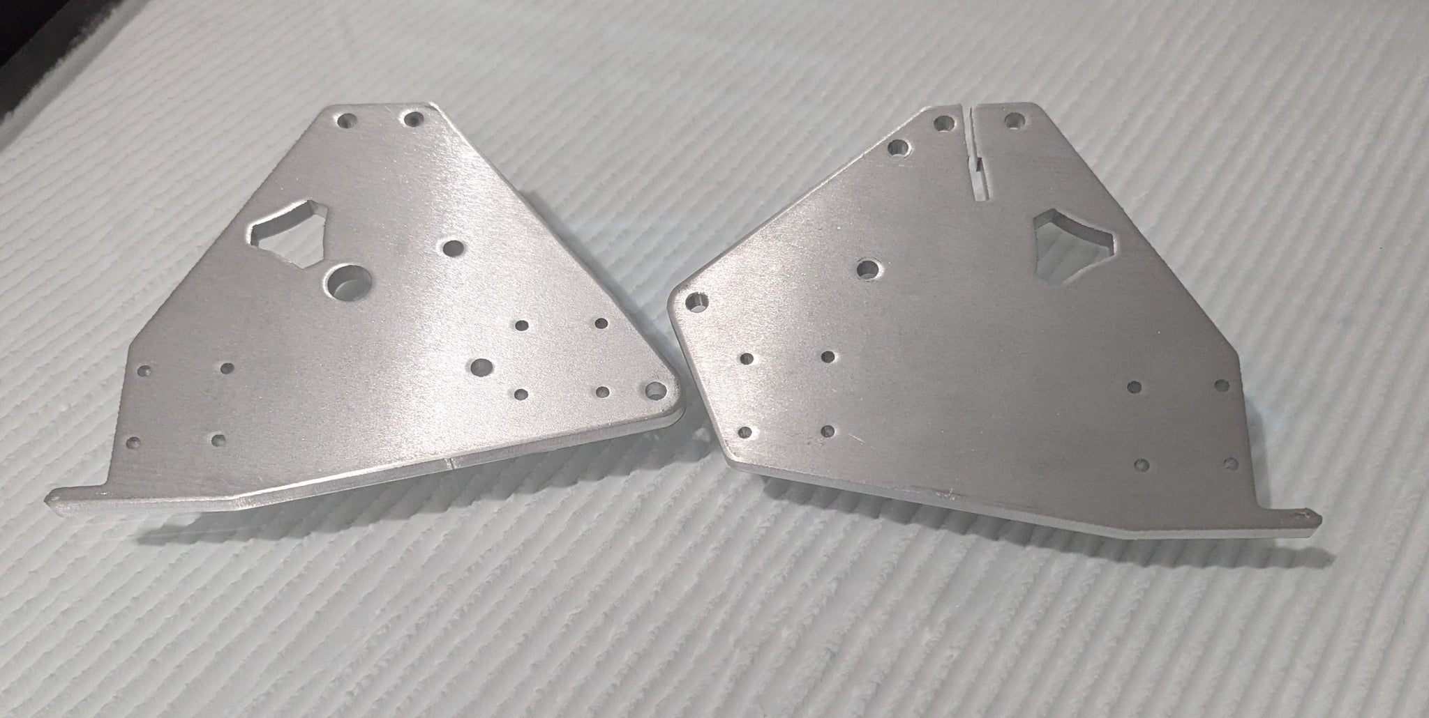 LowRider 4 Aluminum XZ Plates – V1 Engineering Inc