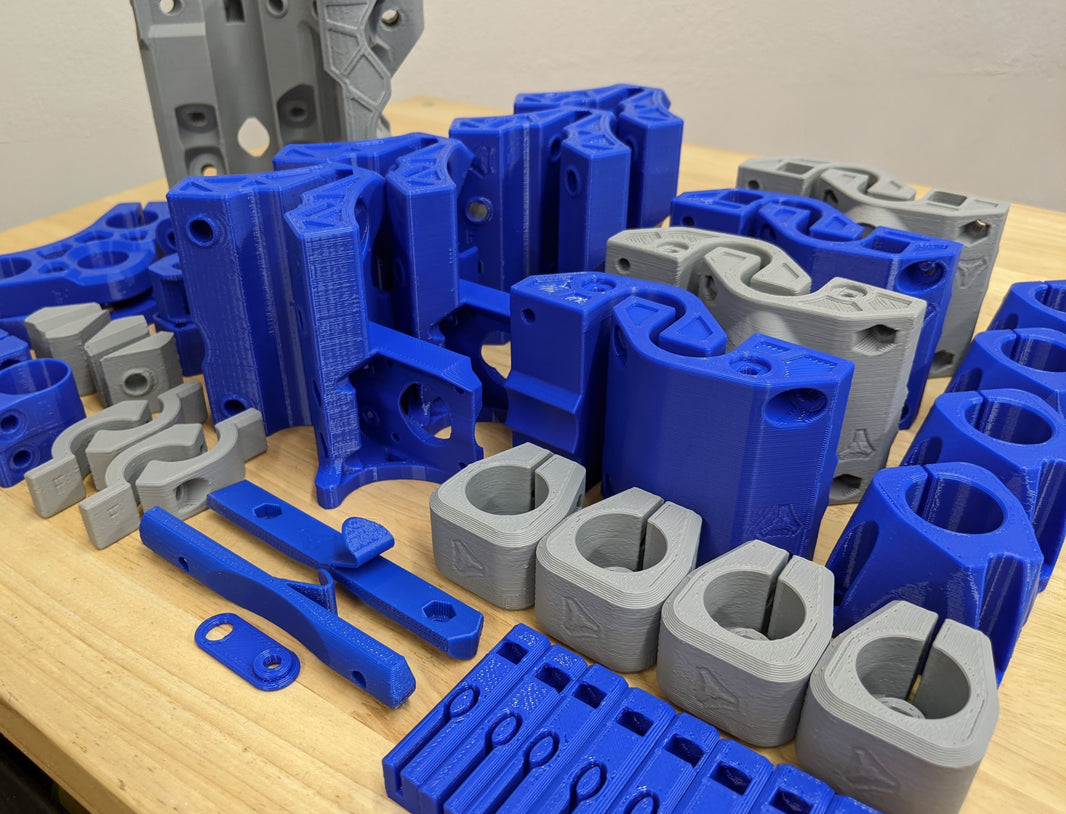 Mostly Printed CNC Parts – V1 Engineering Inc