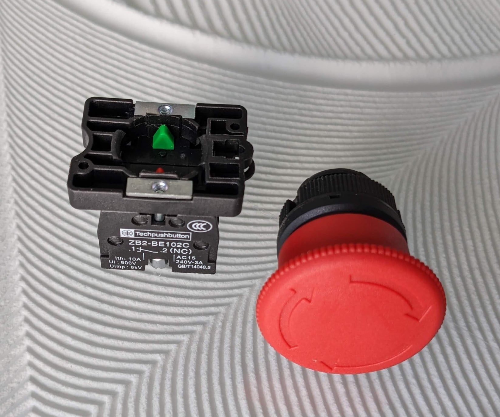 Emergency Stop Button – V1 Engineering Inc